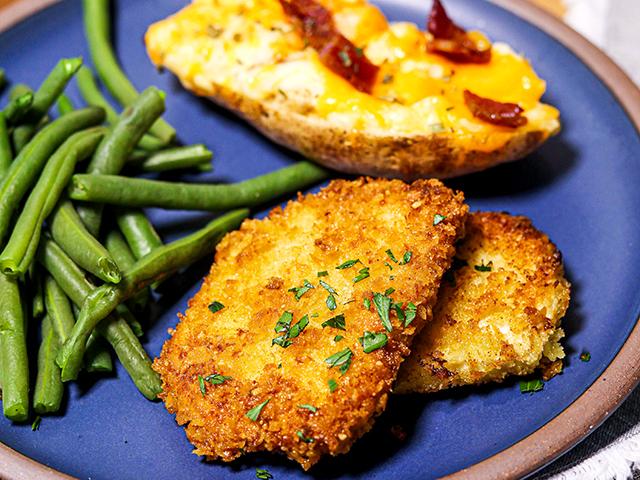 Parmesan-Crusted Pork Chops