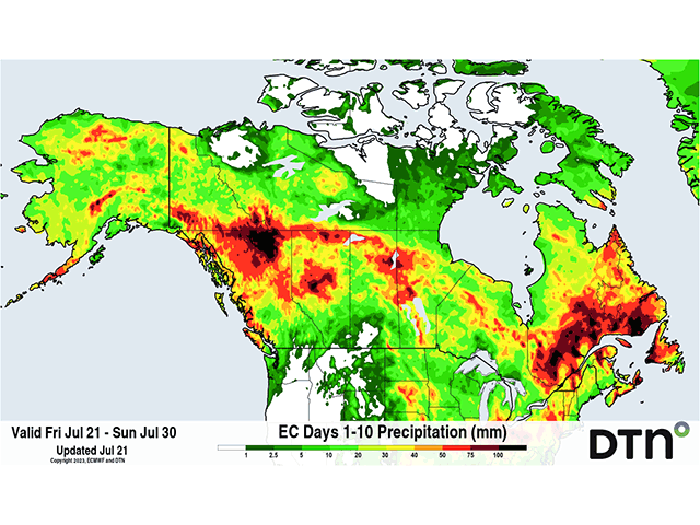 Canadian Prairies Map
