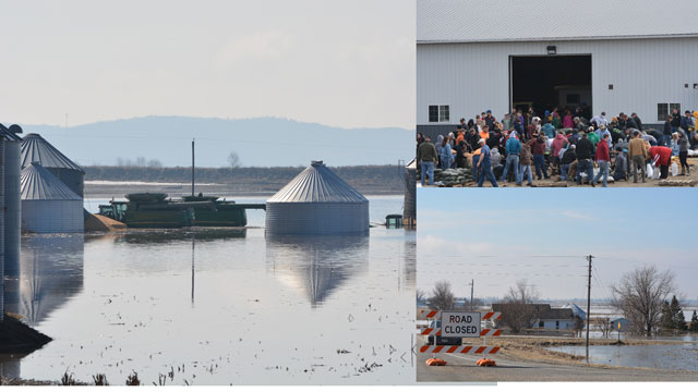 Missouri River Crests in Areas as Levees Gave Way Downstream Over the ...