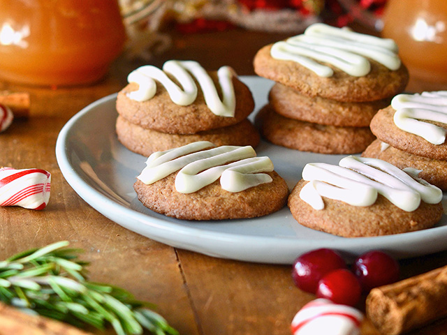 The smell of gingerbread brings the holidays home.