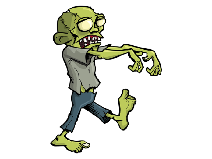 Zombie Leg Clip Art